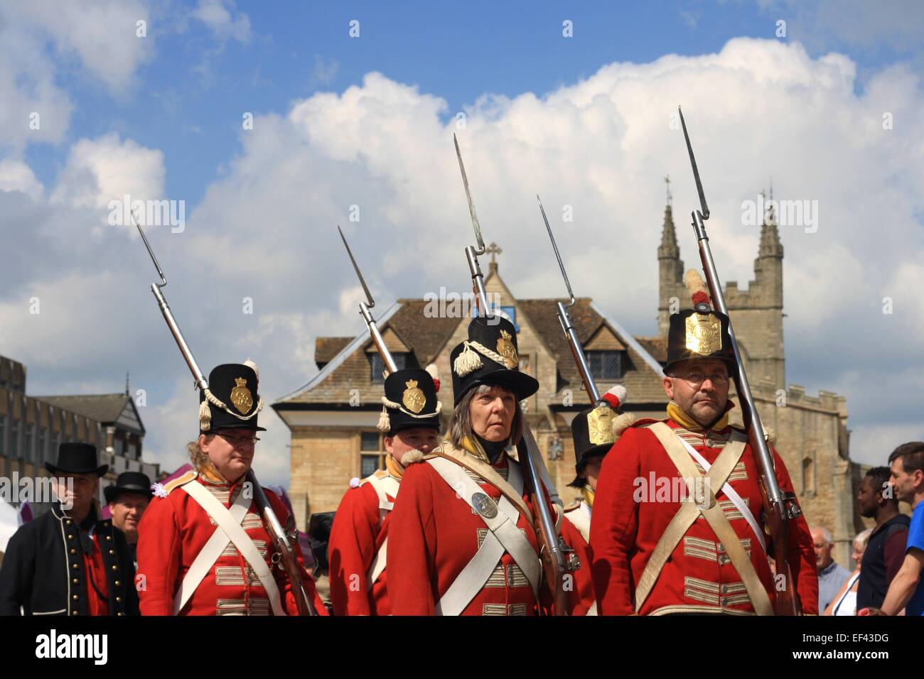 Soldiers marching napoleonic war hi-res stock photography and images ...