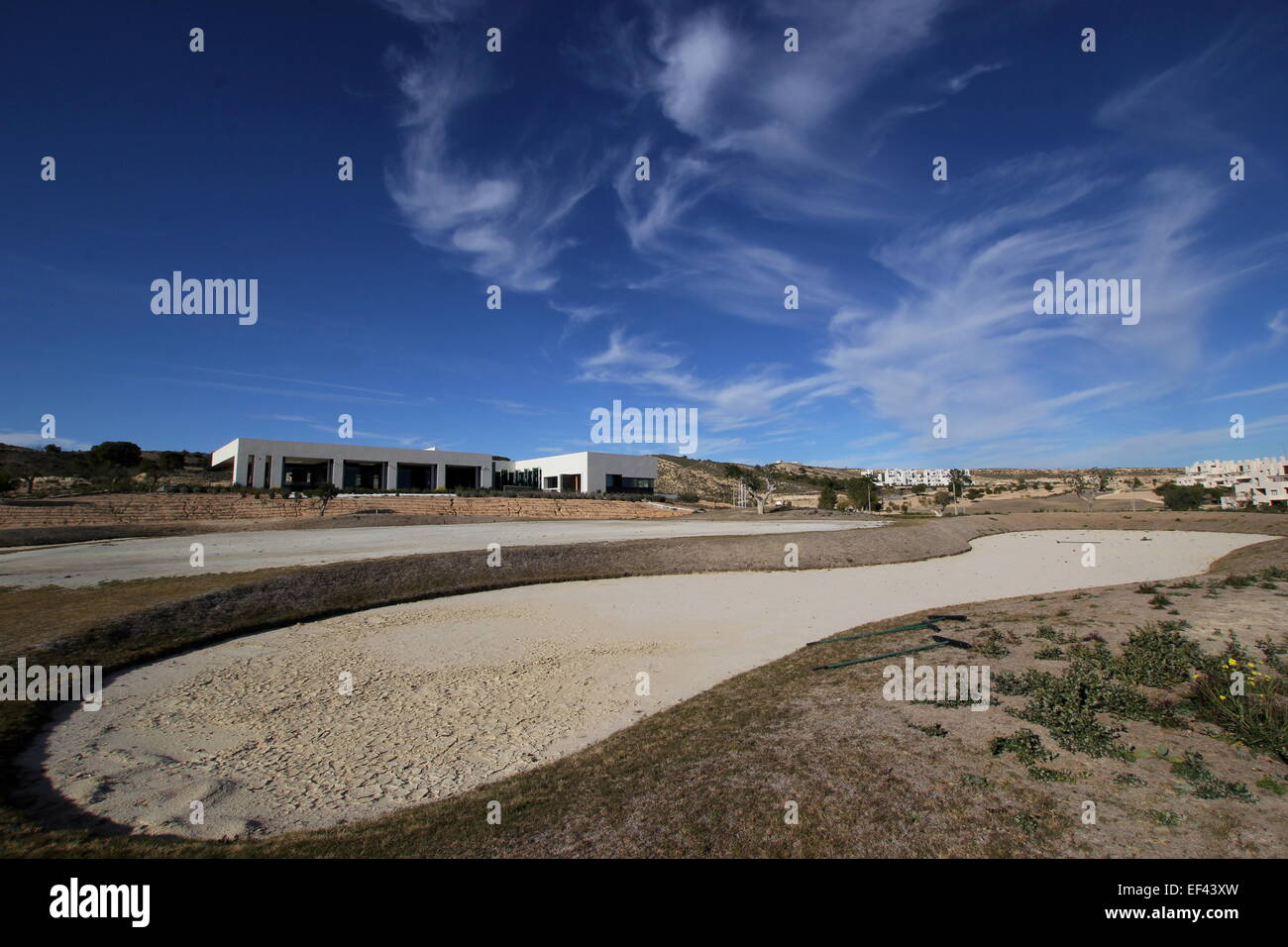 Corvera Golf Club in Murcia, Costa Calida, Spain. 26th January, 2015 ...