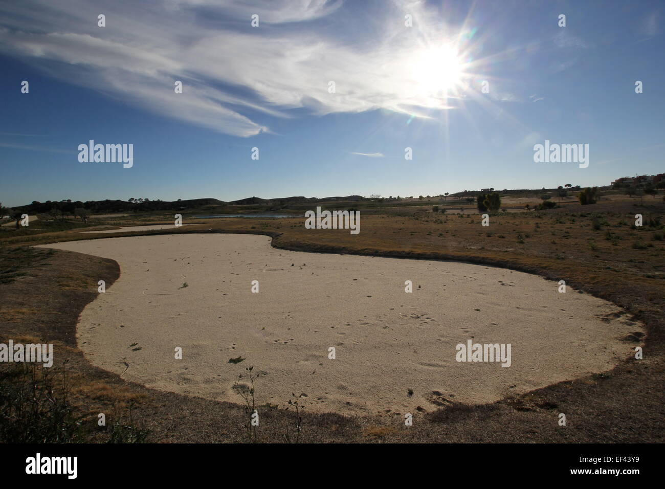 Corvera Golf Club in Murcia, Costa Calida, Spain. 26th January, 2015 ...