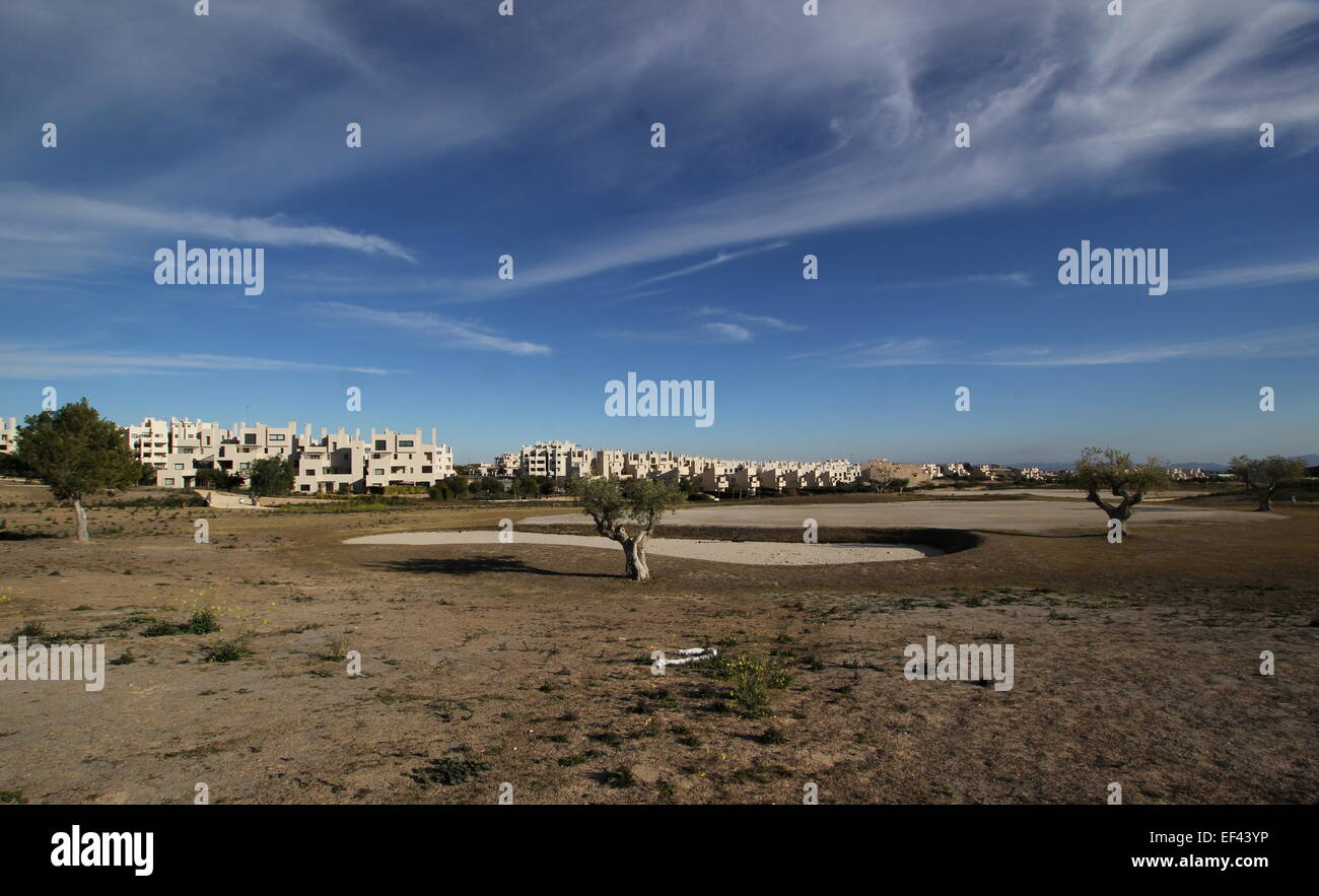 Corvera Golf Club in Murcia, Costa Calida, Spain. 26th January, 2015 ...