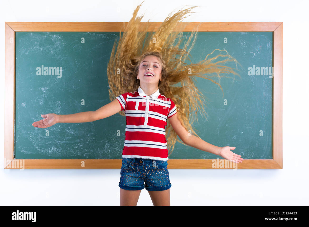 School children crazy hair hi-res stock photography and images - Alamy