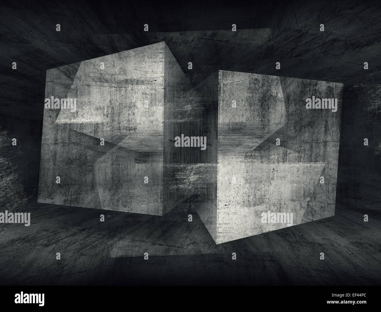 Dark room abstract background hi-res stock photography and images - Alamy