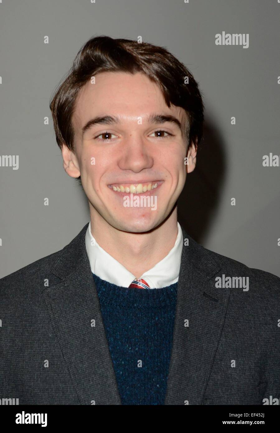 New York, NY, USA. 26th Jan, 2015. Collin Kelly-Sordelet at arrivals ...