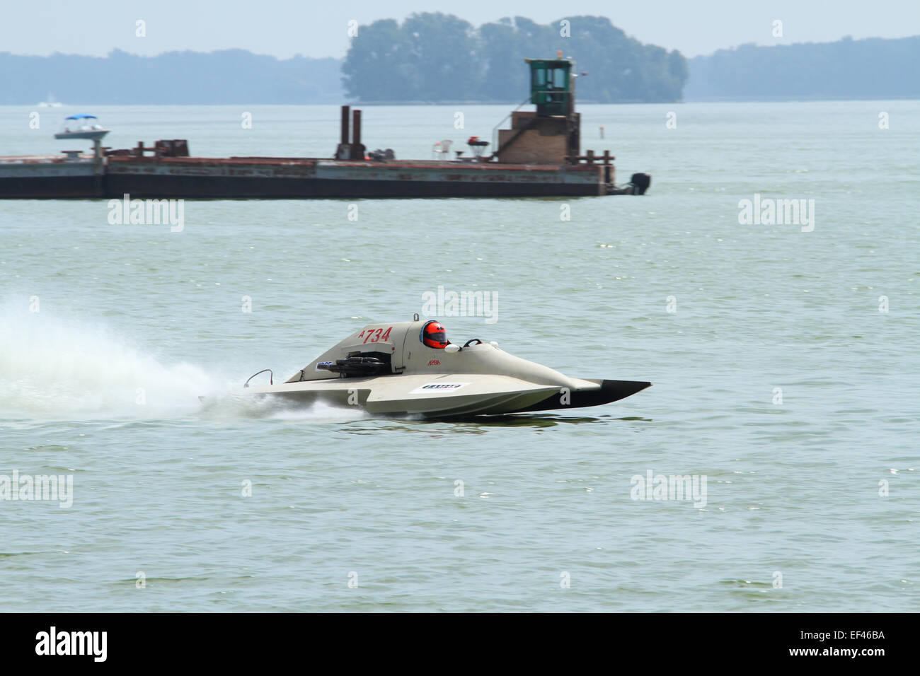 Boat A734. Class A, 2.5 Liter Modified Hydroplane. Boat Racing ...