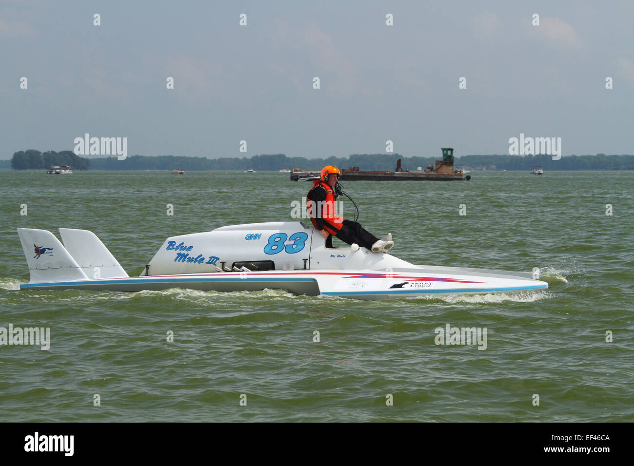 Boat GNH83. Class GNH, Grand National Hydroplane. Boat Racing. American ...