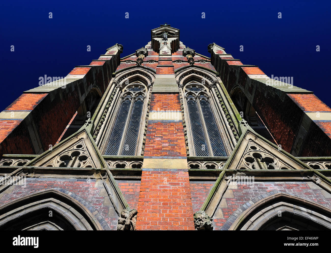 View of the front of Gorton Monastery, Manchester Stock Photo - Alamy
