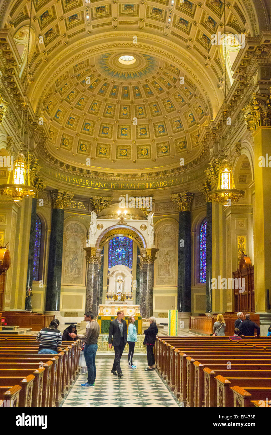 Cathedral Basilica of Saints Peter and Paul Philadelphia PA Stock Photo ...