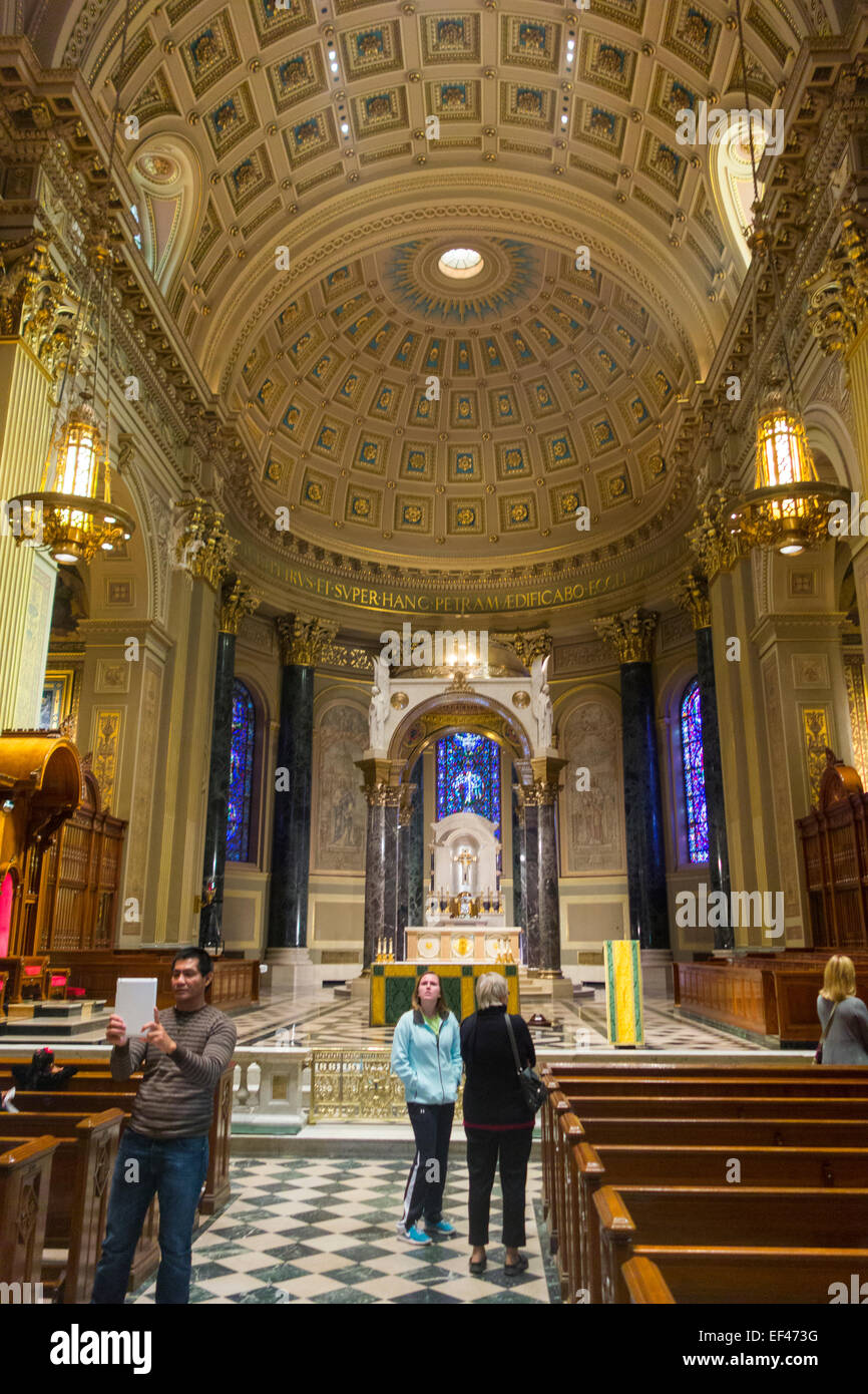 Cathedral Basilica of Saints Peter and Paul Philadelphia PA Stock Photo ...