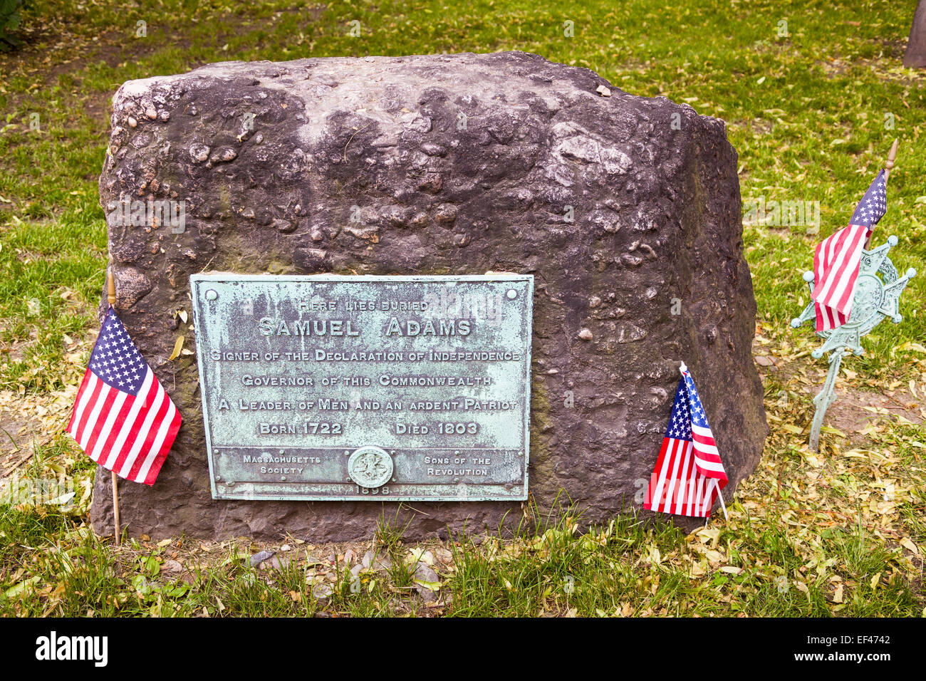 Grave Of Samuel Adams High Resolution Stock Photography and Images - Alamy