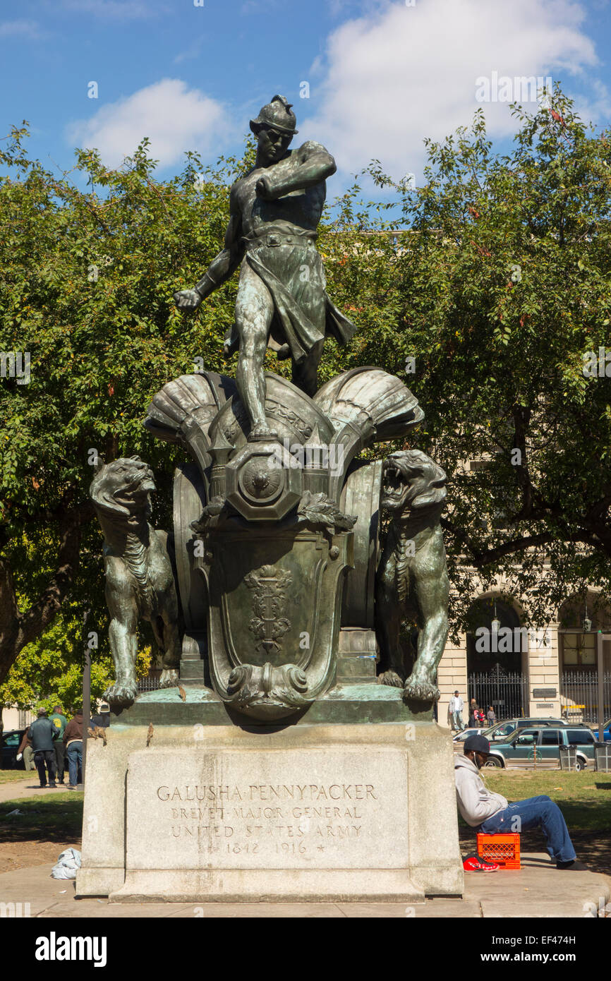 General galusha pennypacker memorial hi-res stock photography and ...