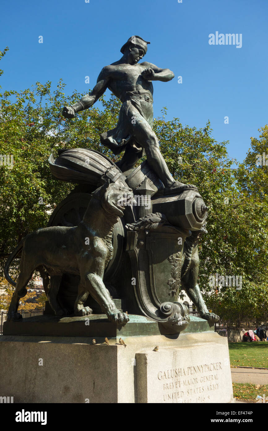 General galusha pennypacker memorial hi-res stock photography and ...