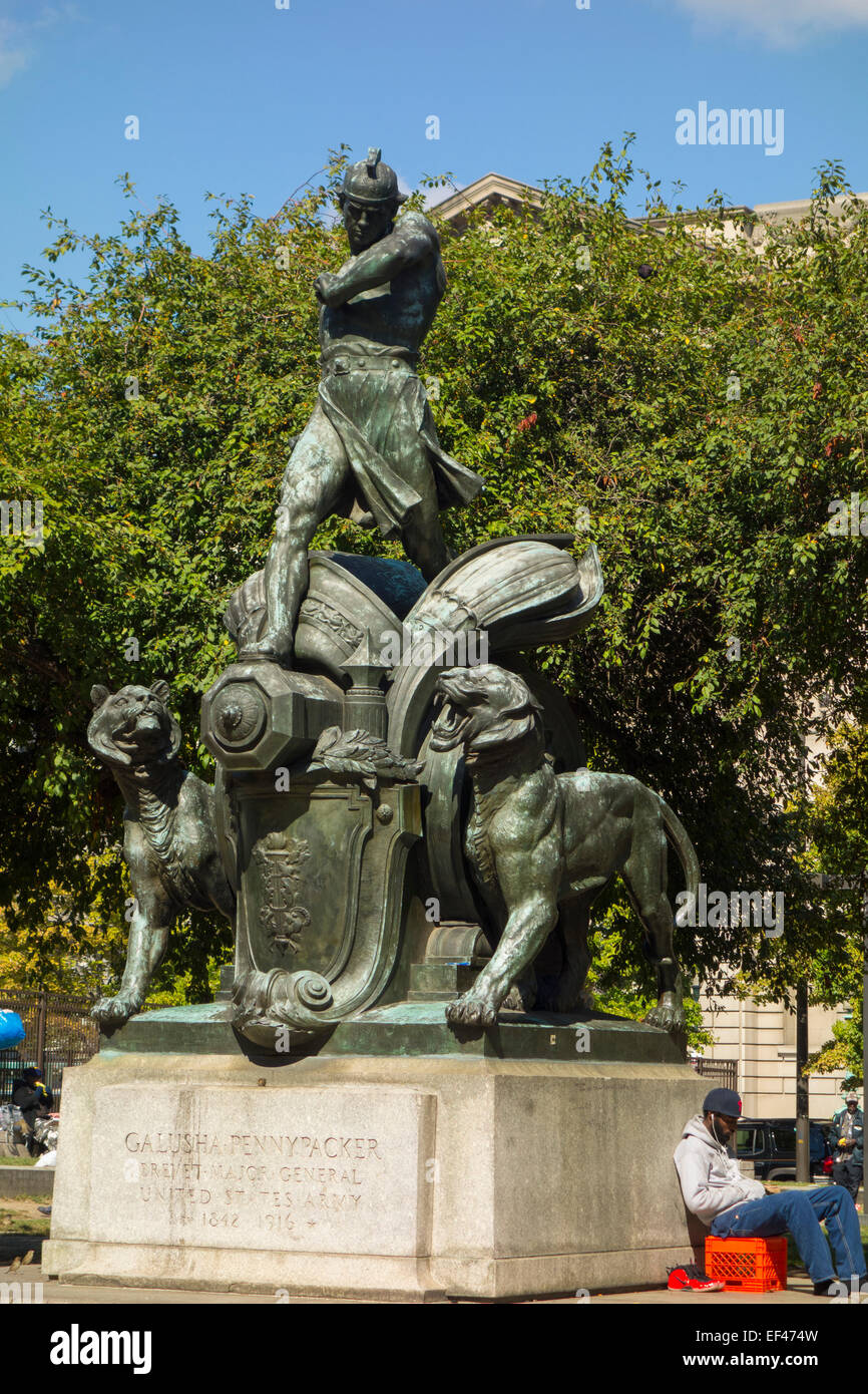 General galusha pennypacker memorial hi-res stock photography and ...