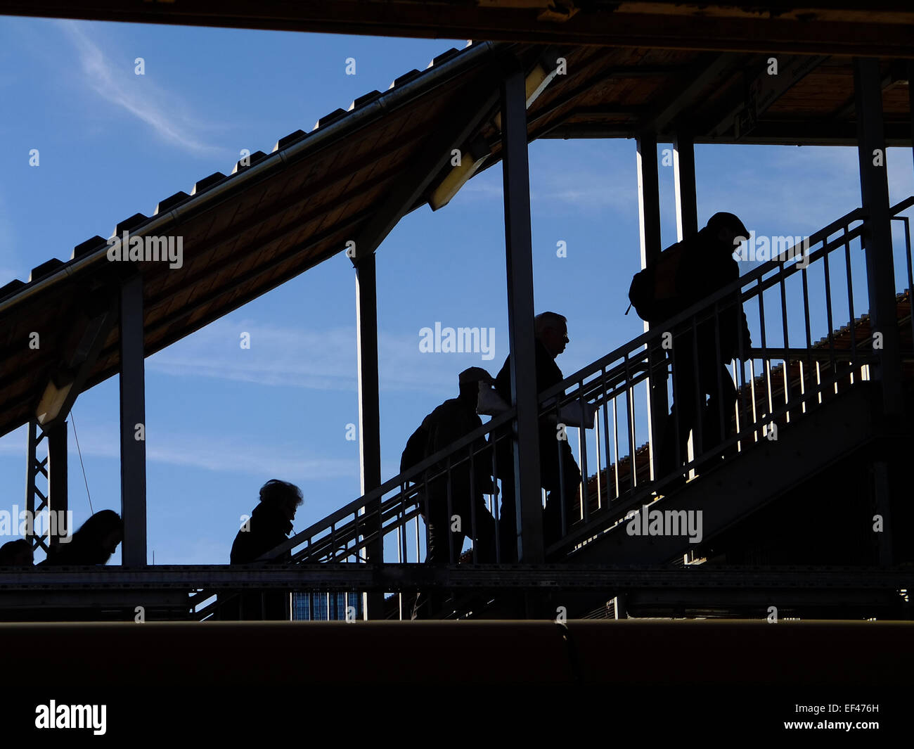 Train stairs hi-res stock photography and images - Alamy