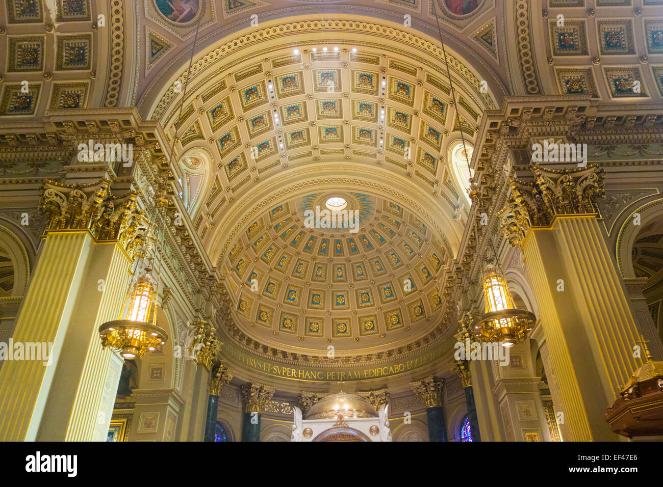 Cathedral Basilica of Saints Peter and Paul Philadelphia PA Stock Photo ...