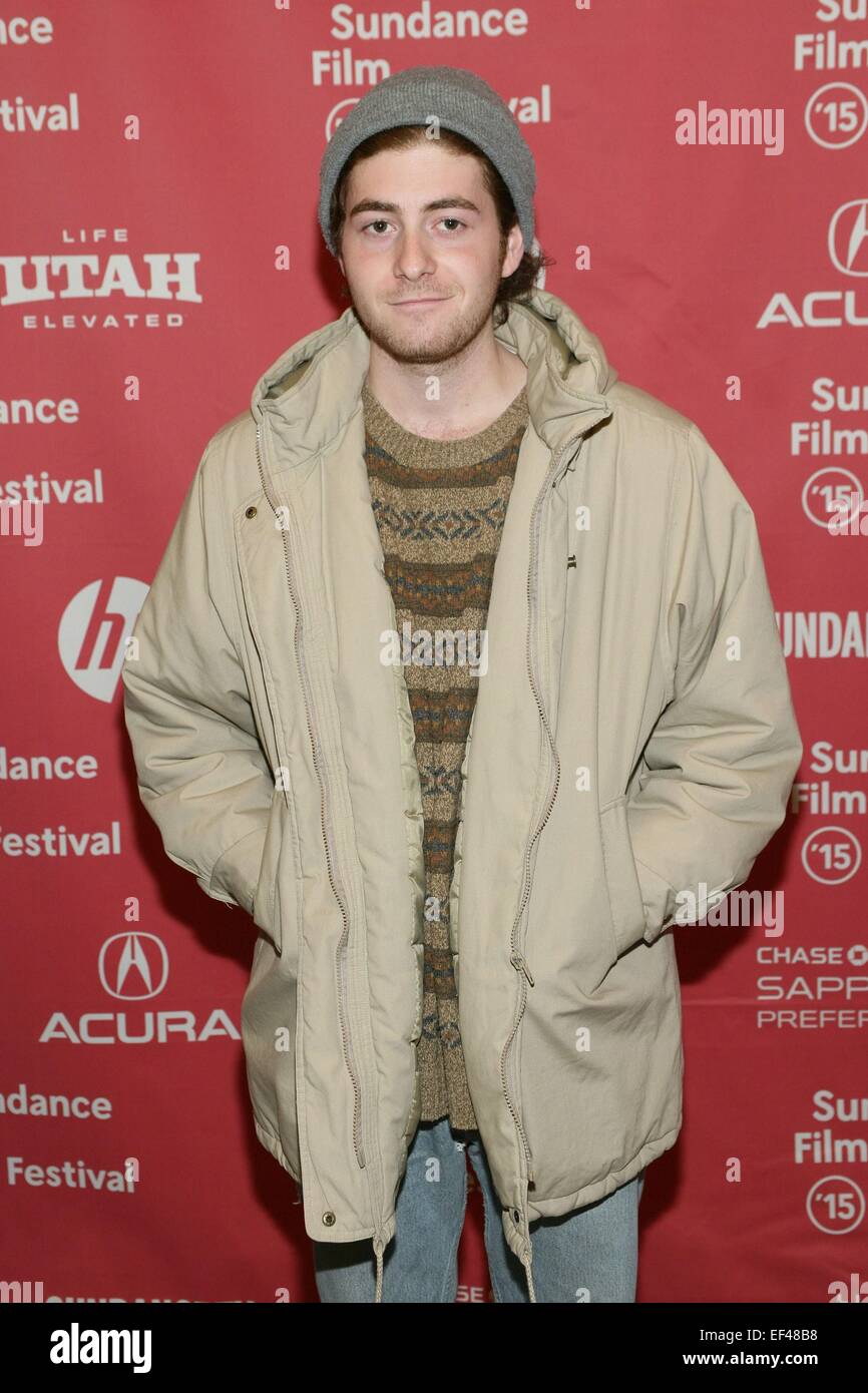 Park City, UT, USA. 26th Jan, 2015. Jesse Carere at arrivals for THE ...