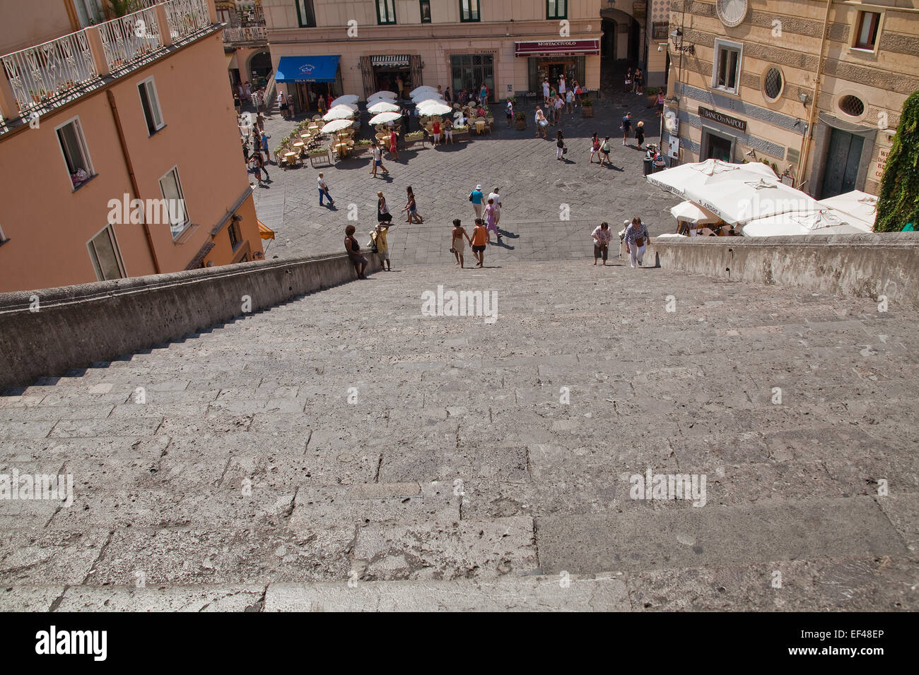 Amalfi cathedral steps hi-res stock photography and images - Alamy