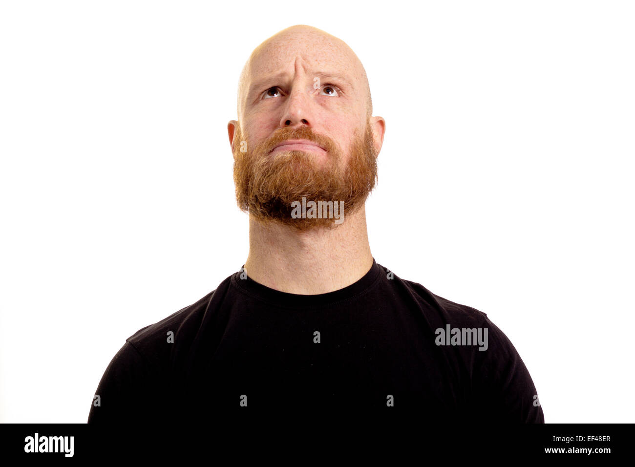 Confused thinking man hi-res stock photography and images - Alamy