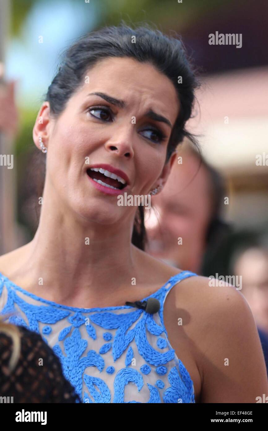 Angie Harmon appears on Extra Featuring: Angie Harmon Where: Los ...