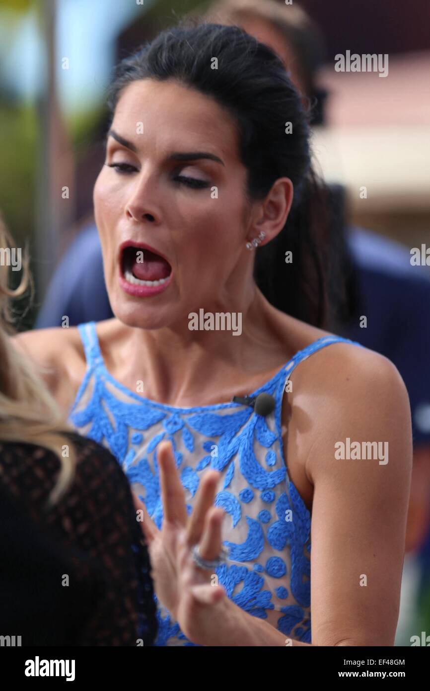 Angie Harmon appears on Extra Featuring: Angie Harmon Where: Los ...