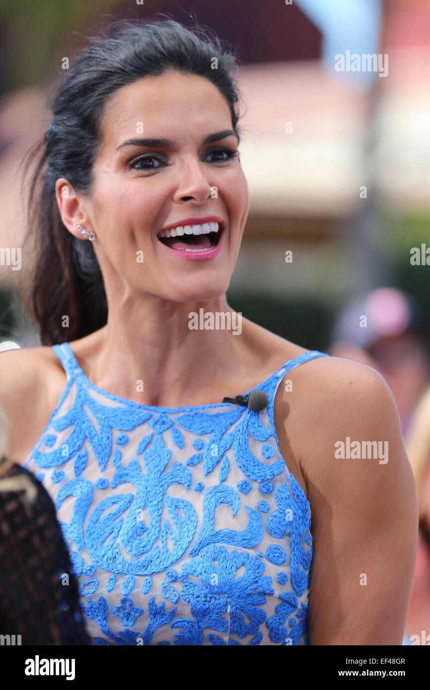 Angie Harmon appears on Extra Featuring: Angie Harmon Where: Los ...