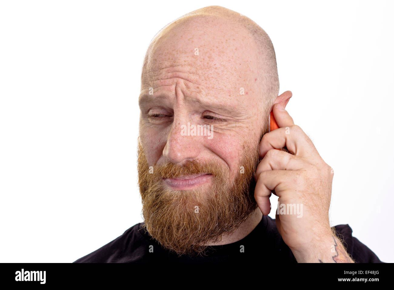 Close up male talking on hi-res stock photography and images - Alamy