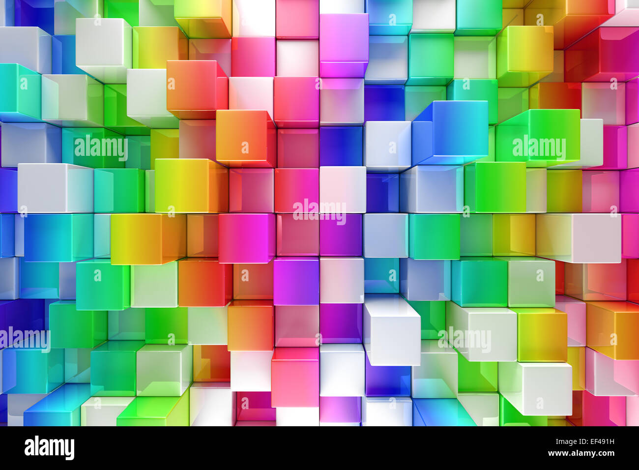 Colorful blocks abstract background Stock Photo - Alamy