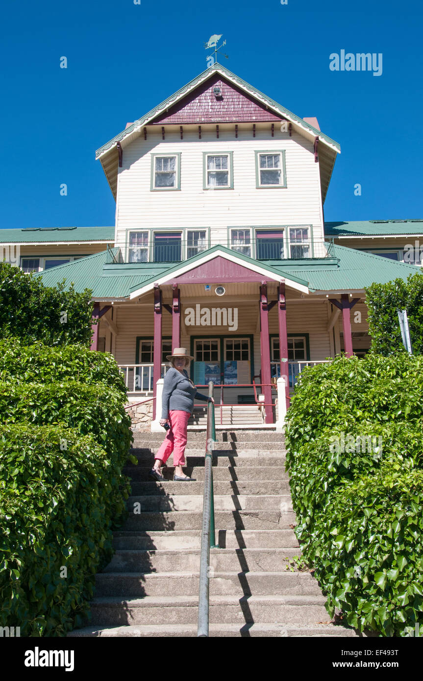 The historic Chalet at Mt Buffalo, Victoria, Australia Stock Photo - Alamy