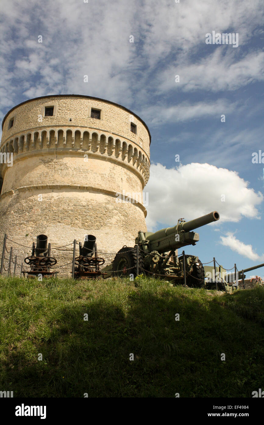 Torre castello di San Leo (Rimini Stock Photo - Alamy