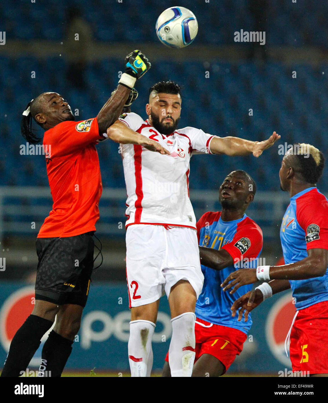 Bata, Equatorial Guinea. 26th Jan, 2015. Syam Habib Ben Youssef of ...