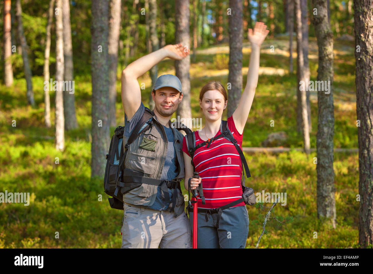 Waving hands hi-res stock photography and images - Alamy