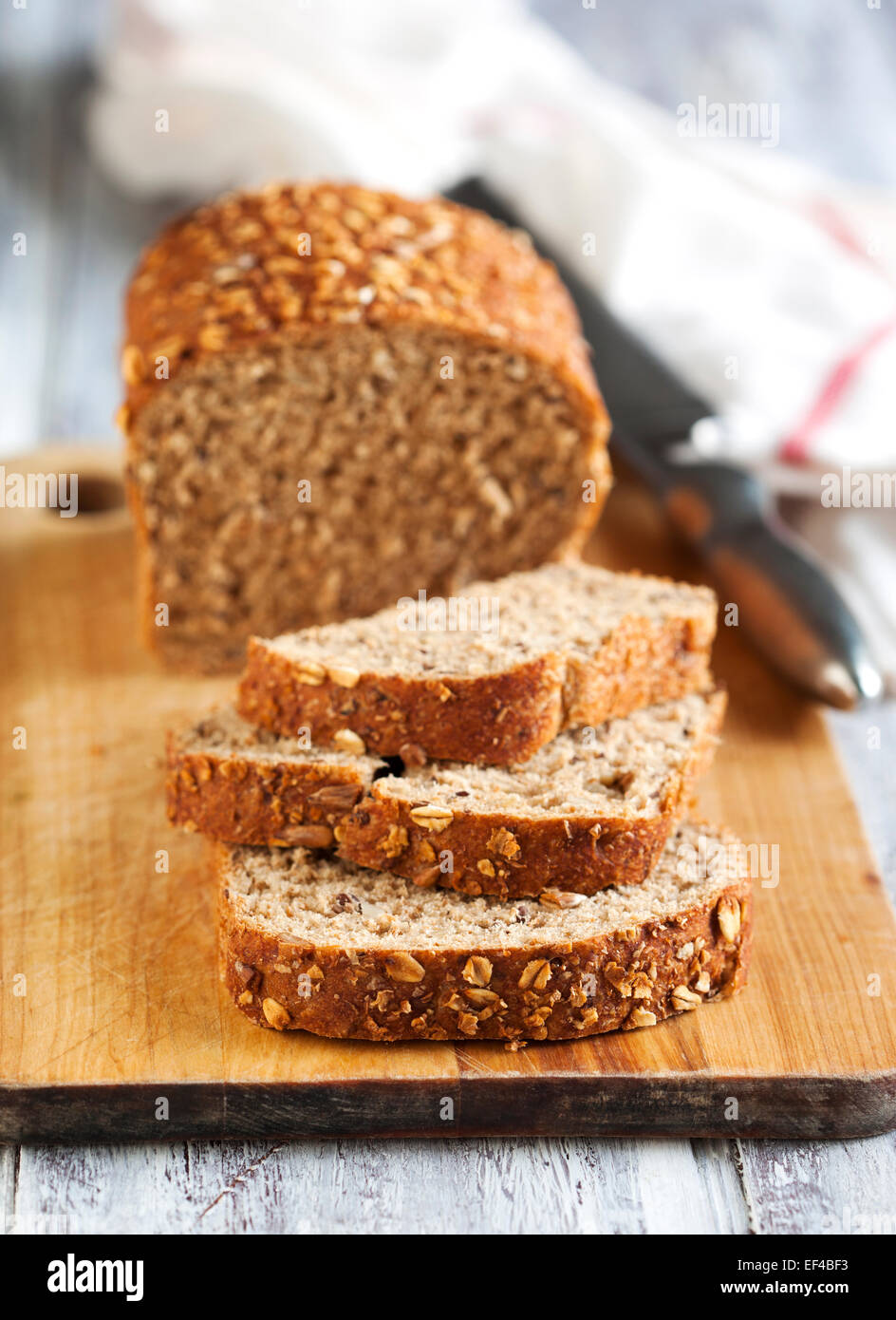 Whole Grain Bread Stock Photo - Alamy