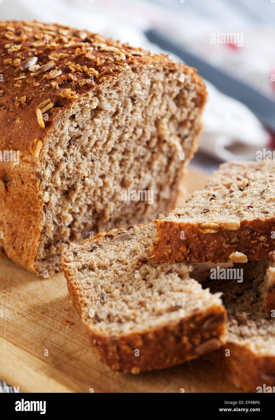 Whole Grain Bread Stock Photo - Alamy