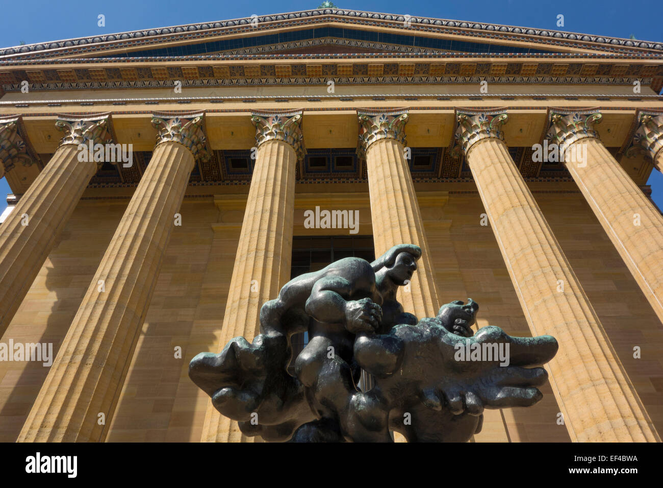 Philadelphia museum of art main building hi-res stock photography and ...