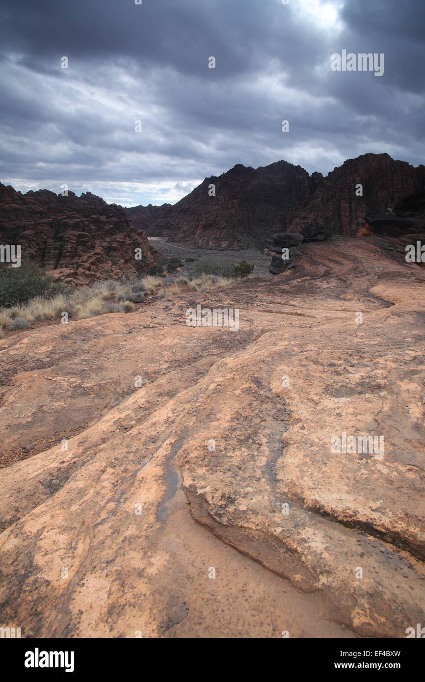 storm clouds over snow canyon state park, utah photo by jen lombardo ...