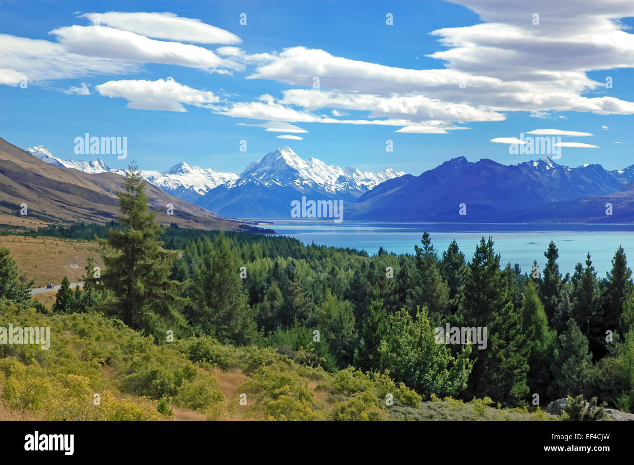 Aoraki - Mount Cook, South Island, New Zealand Stock Photo - Alamy