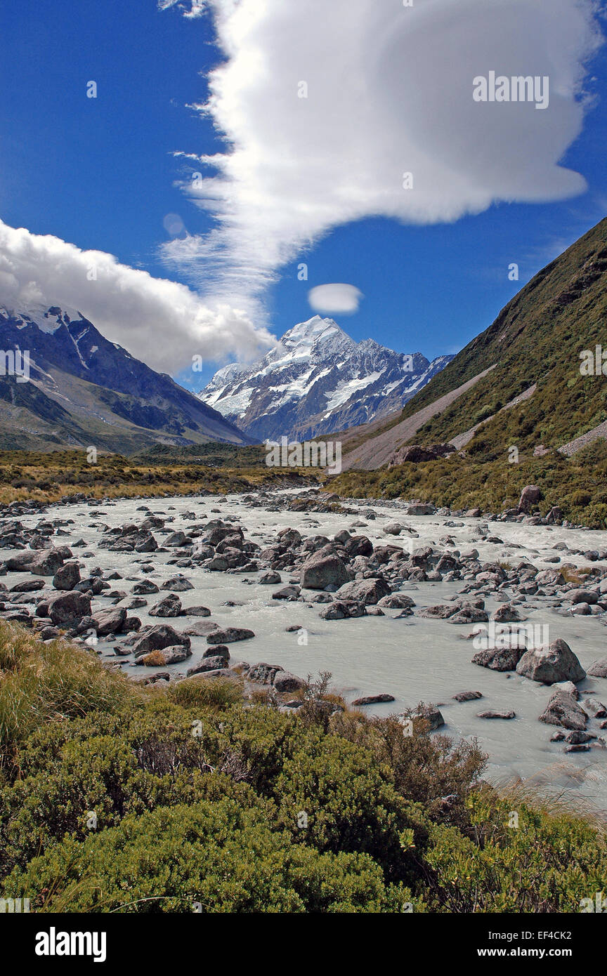 Aoraki - Mount Cook, South Island, New Zealand Stock Photo - Alamy