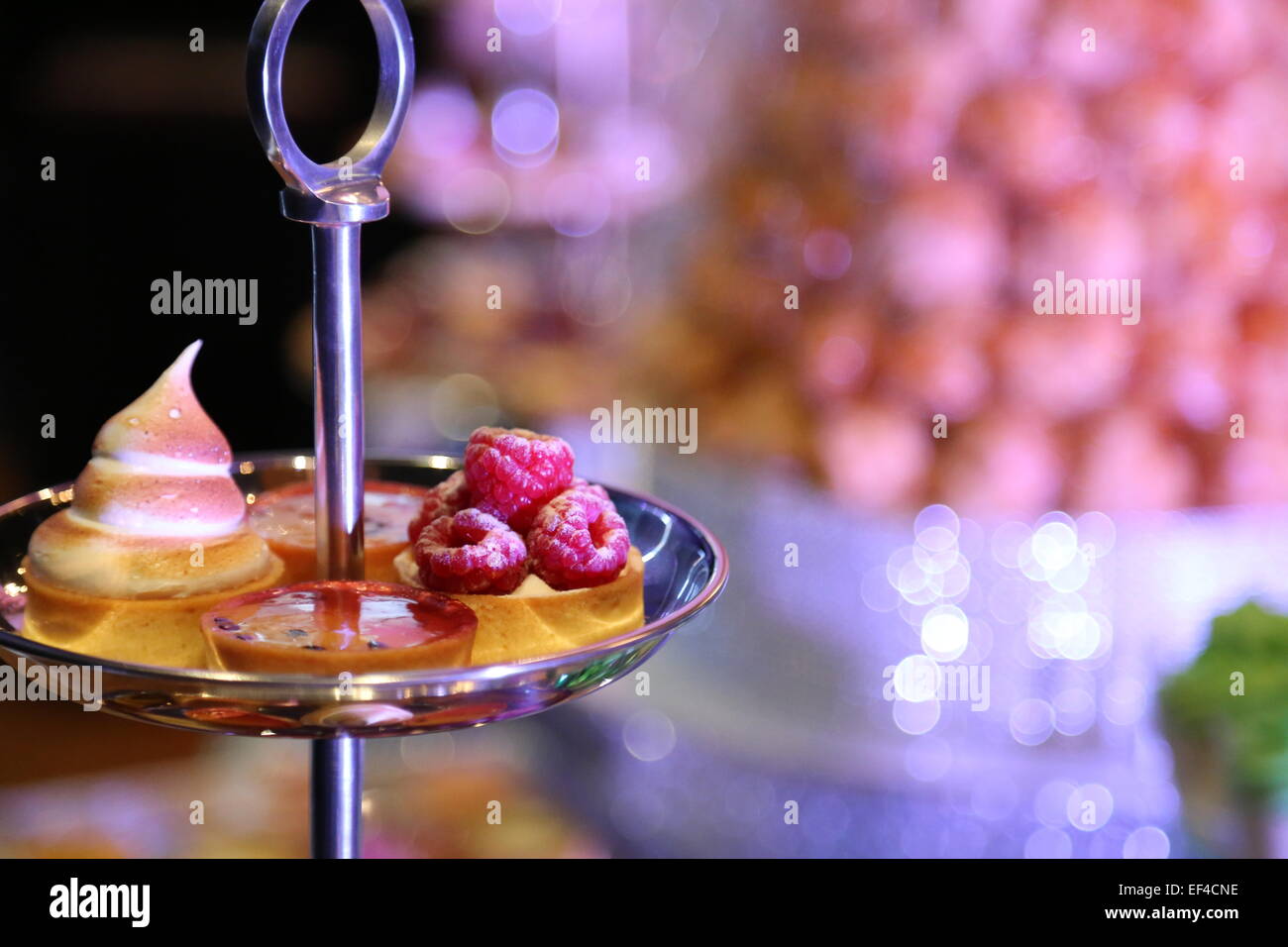 Close up on sweet plate Stock Photo - Alamy