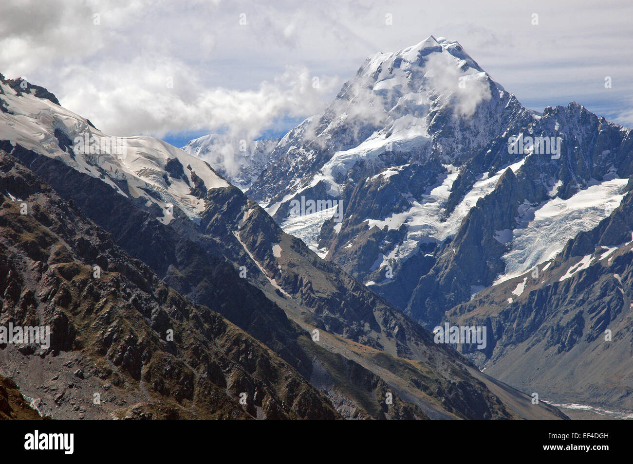 Aoraki - Mount Cook, South Island, New Zealand Stock Photo - Alamy