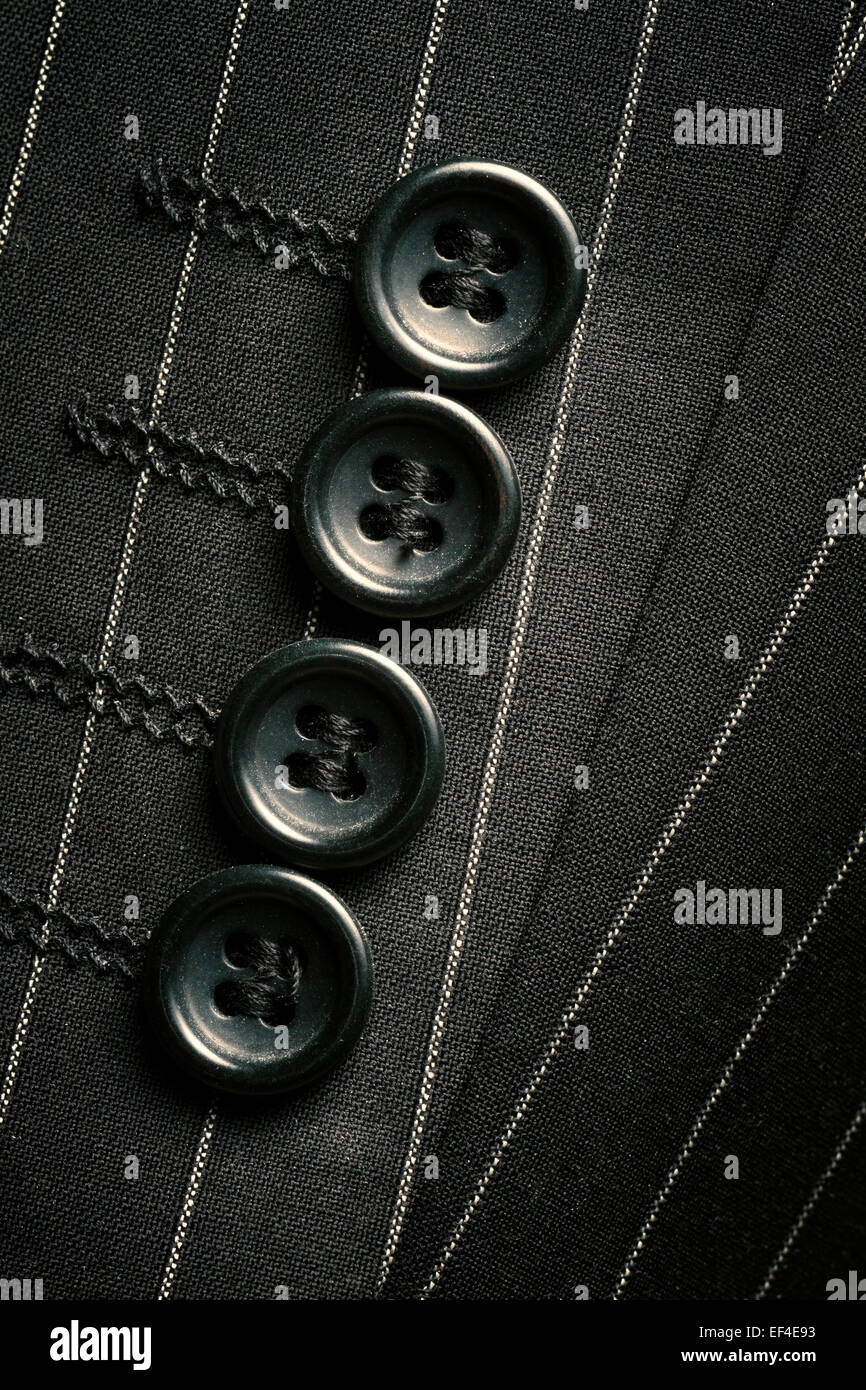 suit buttons, close-up Stock Photo - Alamy