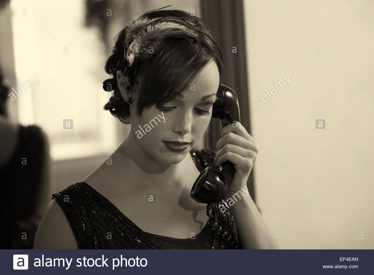 1950s Telephone Retro High Resolution Stock Photography and Images - Alamy