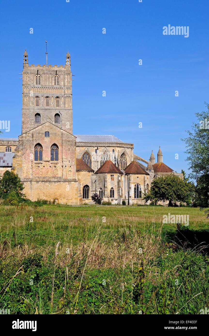 Tewkesbury Abbey also known as The Abbey Church of St Mary the Virgin ...