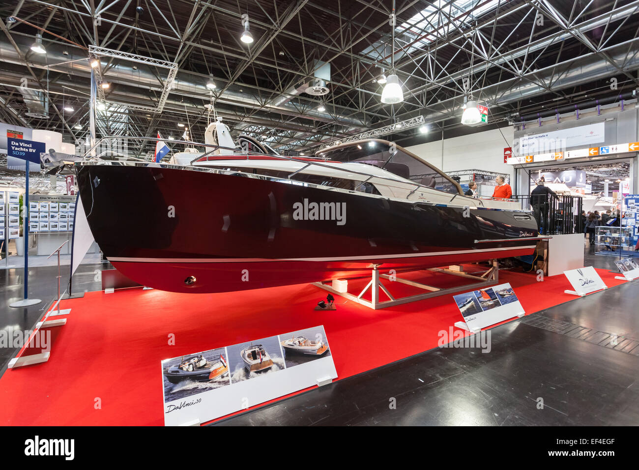 Germany luxury yachts at the boot duesseldorf fair hi-res stock ...