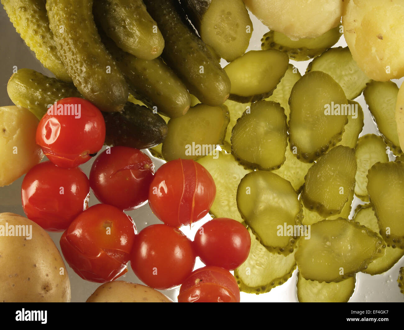 Traditional Russian pickles Stock Photo - Alamy