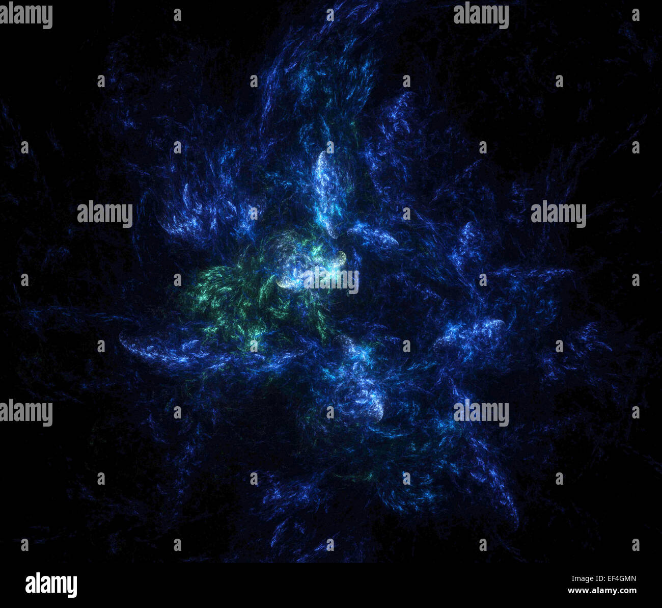 Computer generated fractal space background Stock Photo - Alamy