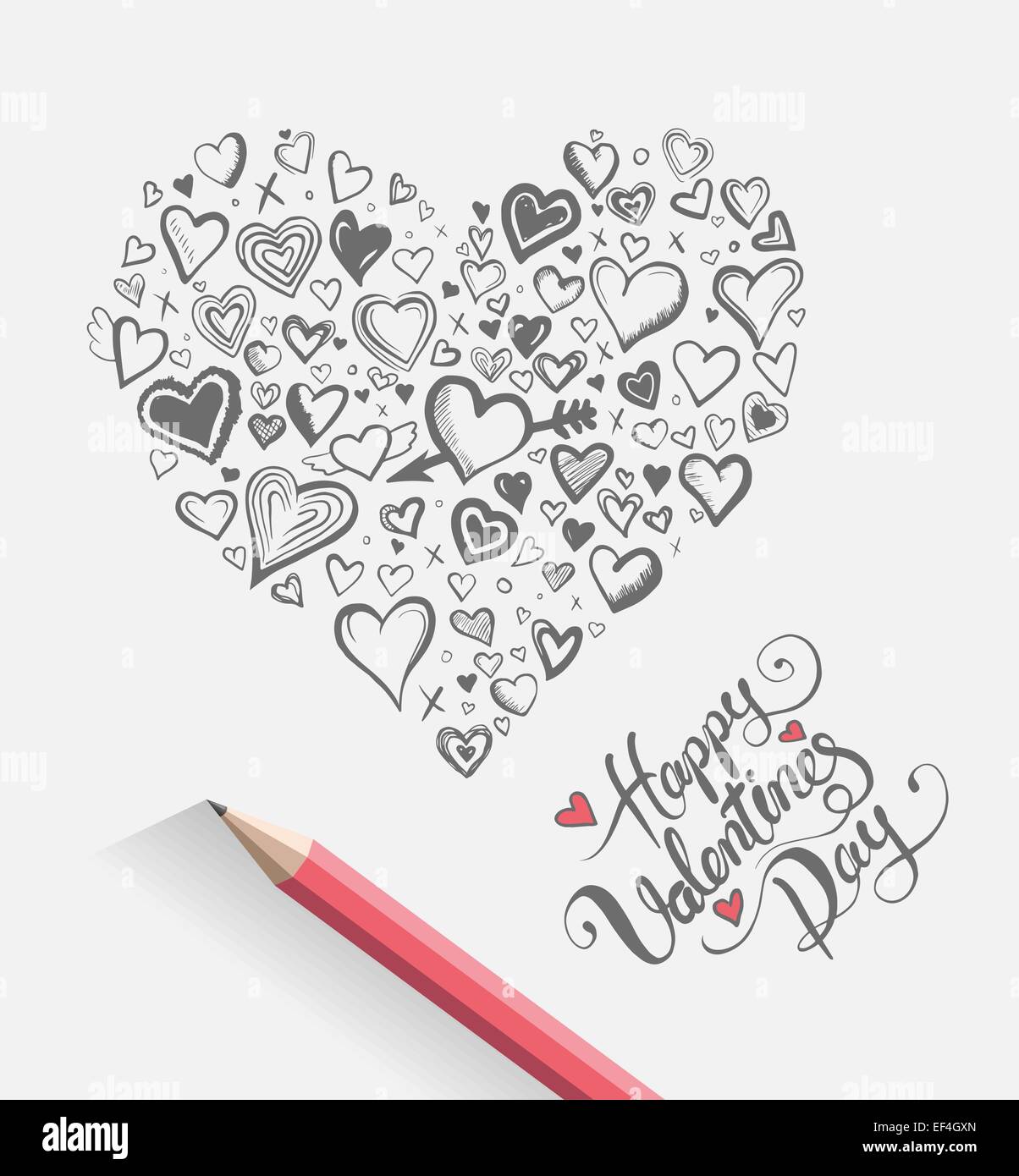 Valentines day vector Stock Vector Image & Art - Alamy