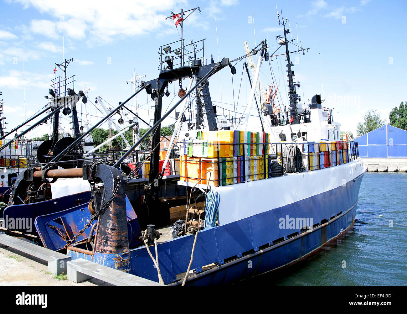 Fishing trawler equipment hi-res stock photography and images - Alamy