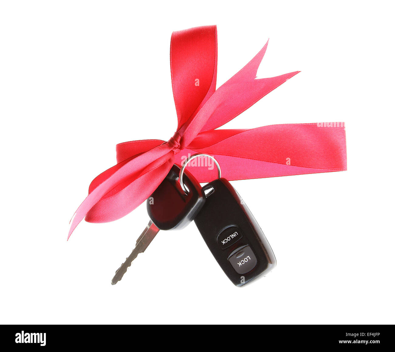 car presenting gift isolated christmas key auto new vehicle birthday ...
