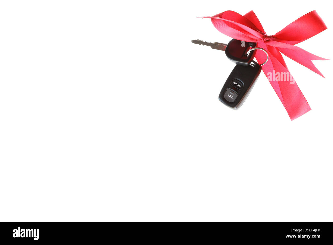 car presenting gift isolated christmas key auto new vehicle birthday ...