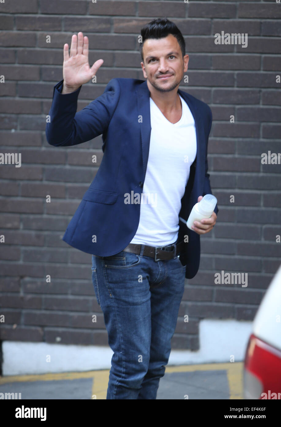 Peter Andre outside ITV Studios today Featuring: Peter Andre Where ...