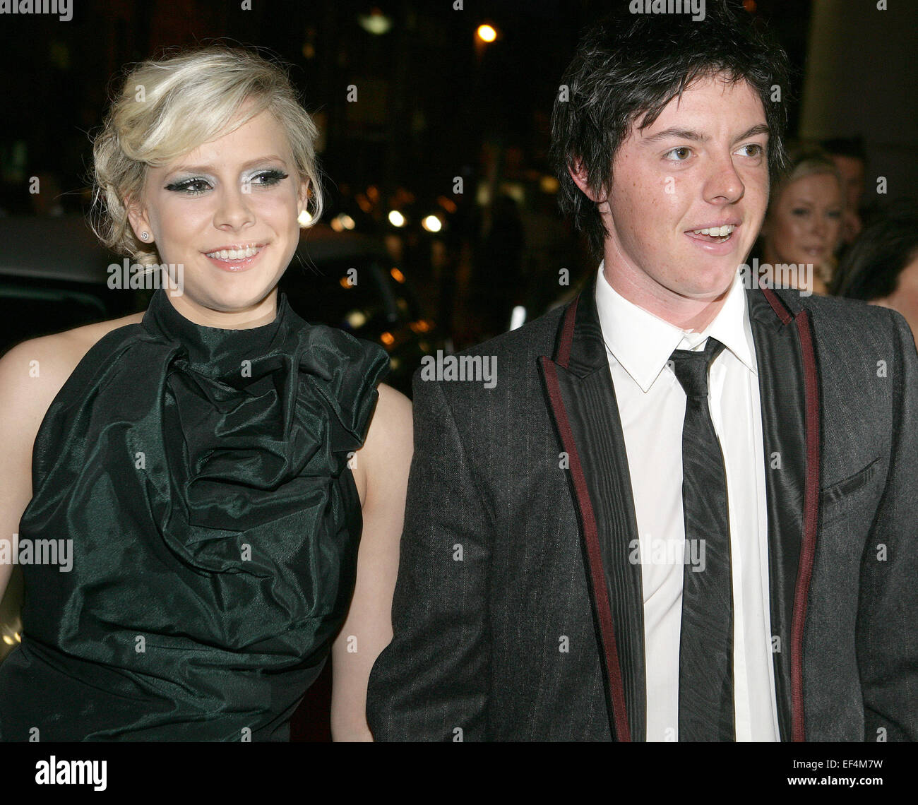 Rory McIlroy and Holly Sweeney at the Fate Awards at Belfast's Europa ...